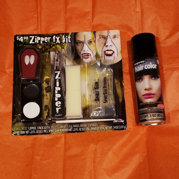 Source Unknown | Holiday | Halloween Vampire Costume Accessories Kit ...